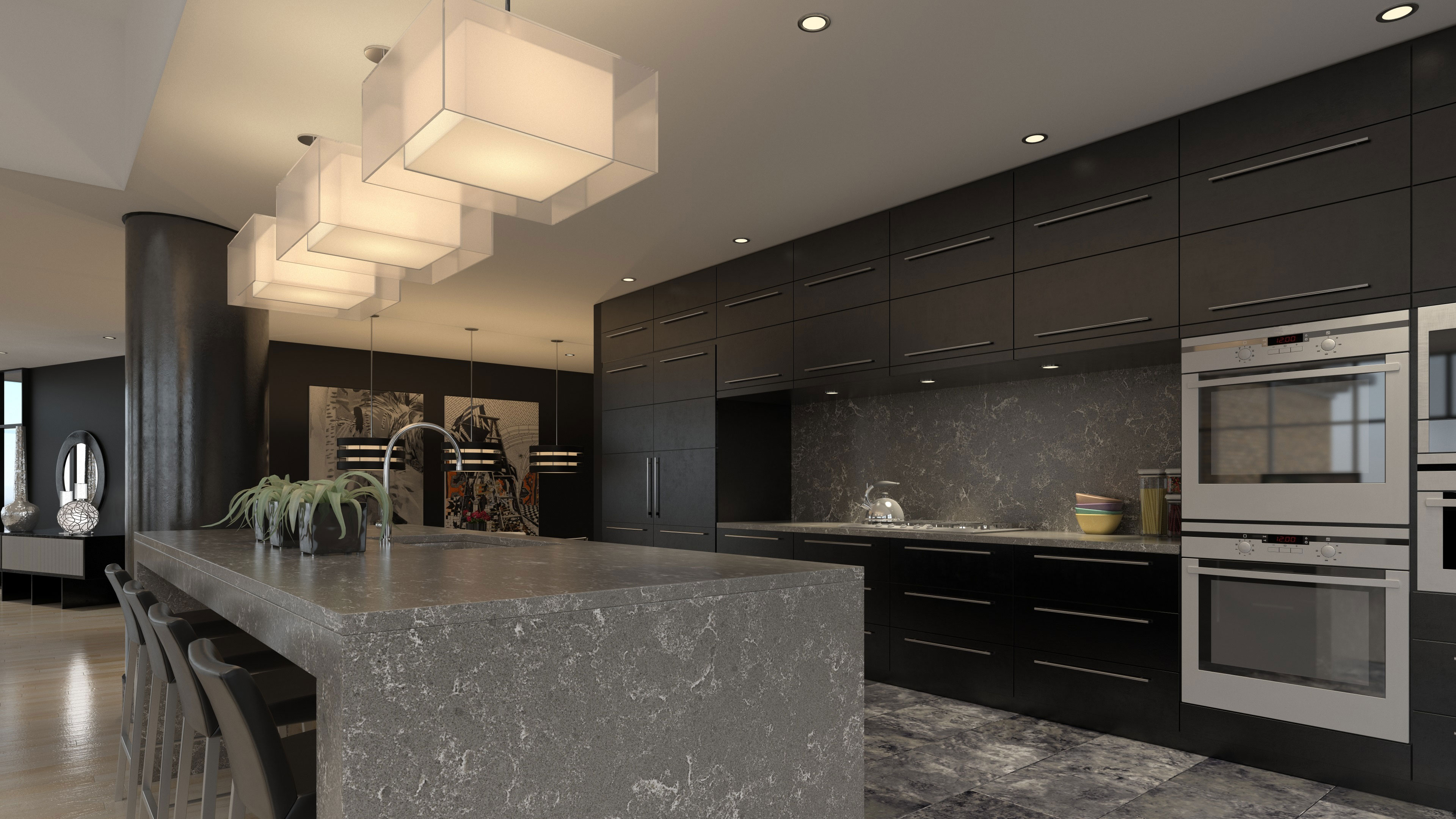 Engineered Stone Kitchen Countertops